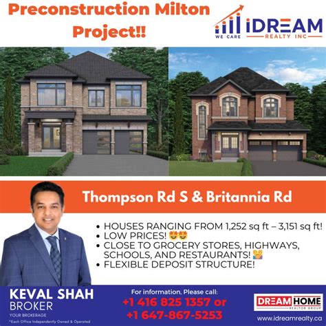 keval shah on linkedin check out this new pre construction project in milton