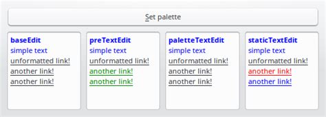 Qt Updating The Default Color Of Anchors In A Qtextdocument Stack