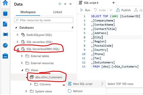 Alter View In Azure Synapse Serverless Pool Is Not Available