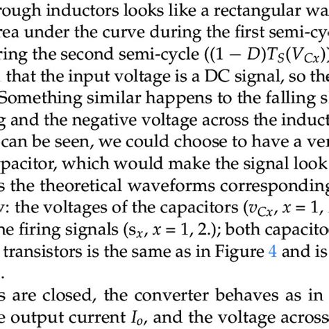 Important Waveforms Related To The Capacitors From Top To Bottom