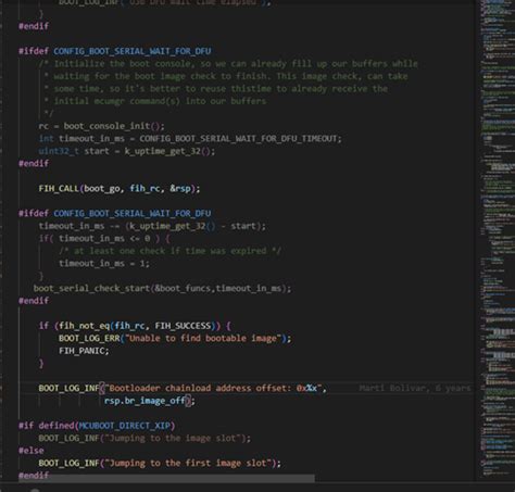 MCUBoot DFU OTA Best Way To Obtain Actions Hooks Also Android Vs
