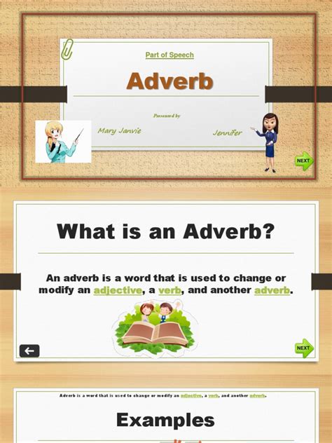 Part Of Speech Adverb Pdf