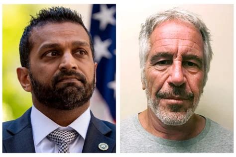Patel Not Going To Rush To Release Epstein Files Doubles Down On Sex