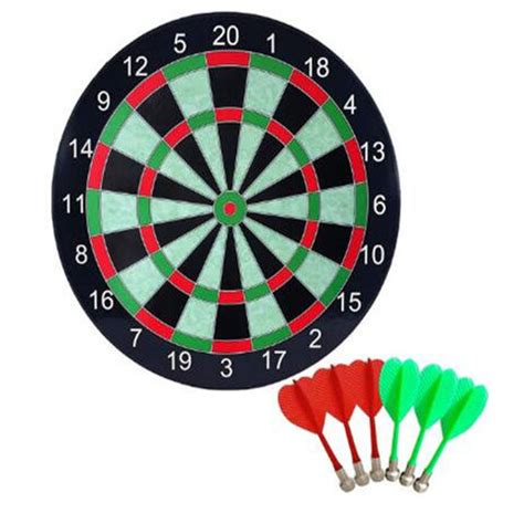 Bulk Buy China Wholesale Rainbow Target Dart Board Set With Safety