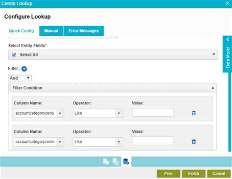 Configure Lookup For Dynamics Crm Multiple Columns Quick Config Tab