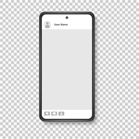 Premium Vector Smartphone In Two Sizes Chatting Sms Template Bubbles Place Your Own Text To