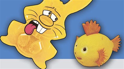 РЫБА ИЗ ЛИМОНА И ЖЕЛЕЙНЫЙ ЗАЯЦ ХАРИТОН Youtube