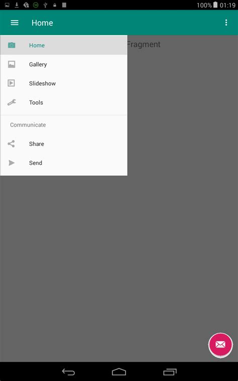 Android How Can You Create A Clipped Navigationdrawer Below The