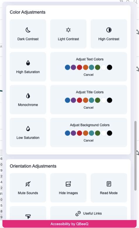 Accessibility App Sisense