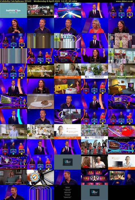Celebrity Catchphrase Itv2 2020 04 08 1215