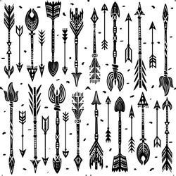 Geometric Tattoo Arrow Vector Images Over 2 100