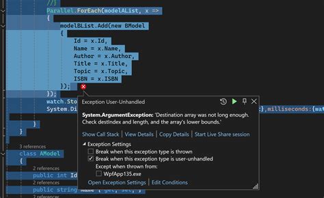 C Parallel Foreach Parallel Source Array Was Not Long Enough Check