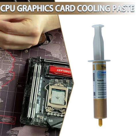 Silver Syringe Computer Thermal Thermal Compounds Halnziye Hy610 High