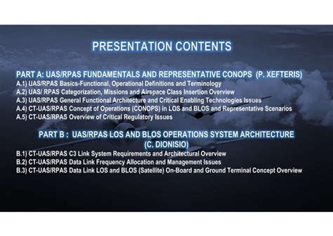 Overview Of A Cargo Transport Rpas Insertion In Non Segregated Airspace Conops And Related