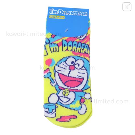 Japan Doraemon Socks Wink Kawaii Limited