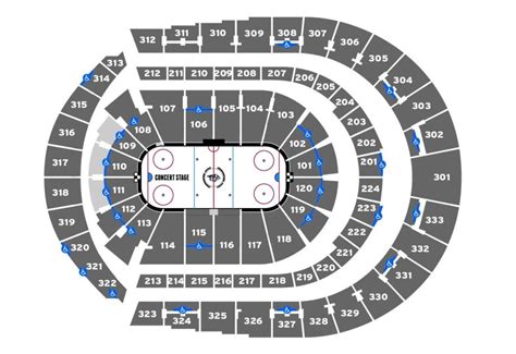 Bridgestone Arena Seating Chart 2024 Best Seats In The House Seatgraph