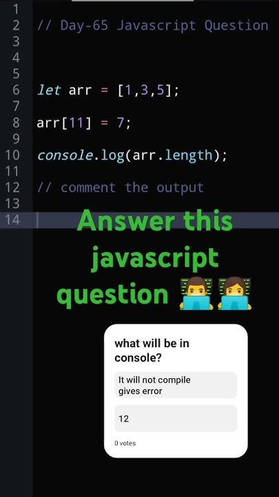 Day 65 Javascript Question Javascript Javascriptlearning Programming Interview