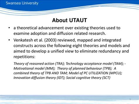 Ppt A Meta Analysis Of The Unified Theory Of Acceptance And Use Of Technology Utaut