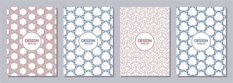 전단지 포스터 배너 플래카드 브로셔 디자인 템플릿 A6 사이즈 한국어 육각형 장식 세트 0명에 대한 스톡 벡터 아트 및 기타 이미지 Istock