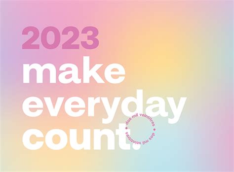 2023 Rainbow Calendar Behance