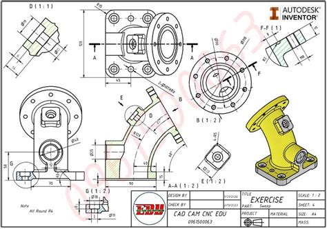 Sweep Inventor Drawing Guide