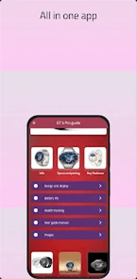 Android Huawei Gt Pro Watch Guide