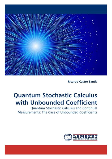 Pdf Quantum Stochastic Calculus With Unbounded Coefficient