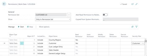 Dynamics 365 Business Central Using Security Filters To Limit Data