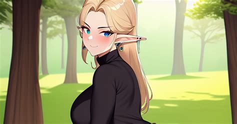 お尻 Big Butt Elf In Jeans No 015 Alborewimiのイラスト Pixiv