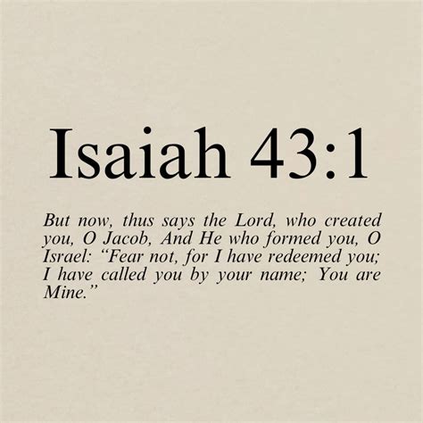 Isaiah 431 Nkjv Nkjv Bible Quotes Bible Verse Nkjv Isaiah 43 1
