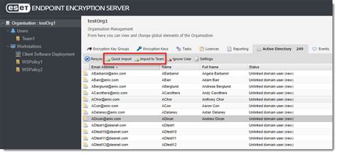Kb7194 Synchronize Eset Endpoint Encryption Server With Active Directory