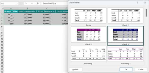 Auto Format In Excel Examples How To Unhide And Use