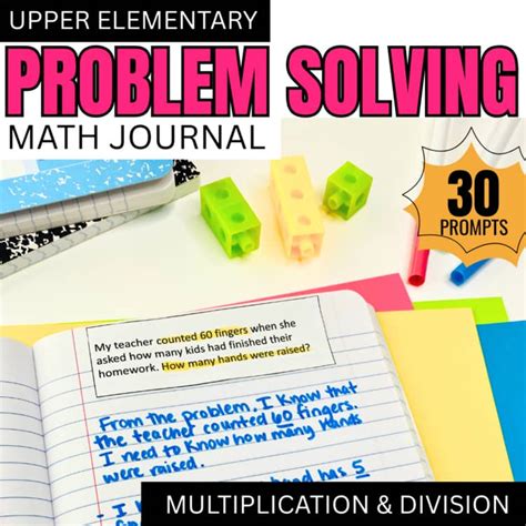 Two Step Math Story Problems Journal Multiplication And Division Word
