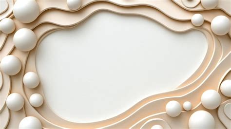 Abstract Amortization Process Represented By Soft Geometric Layers In A Neutral Color Scheme