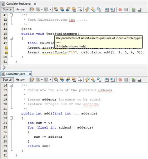 Inspired By Actual Events Better Junit Based Unit Tests With Netbeans