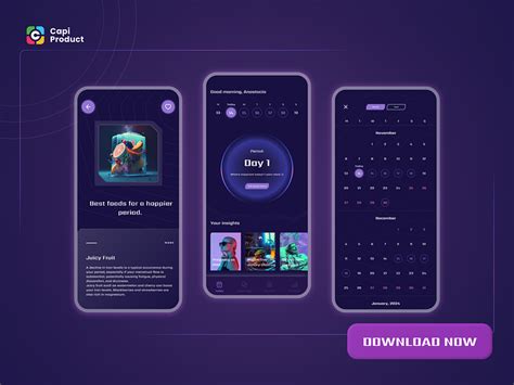 health tracking app cyberpunk design style by capi product on dribbble