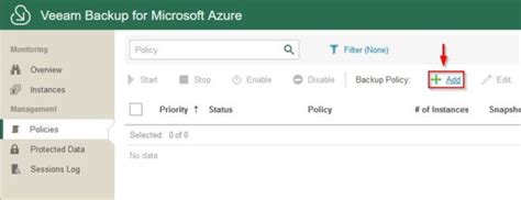 Veeam Backup For Microsoft Azure Backup And Restore Policies Pt 4 Ubercloud