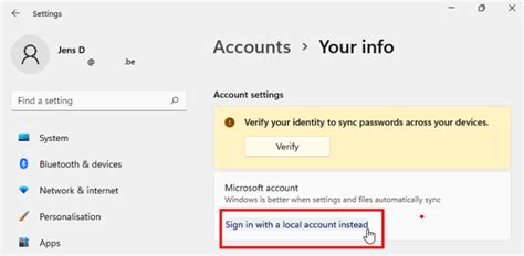 How To Avoid A Microsoft Account On Windows 11 Jensds I O Buffer