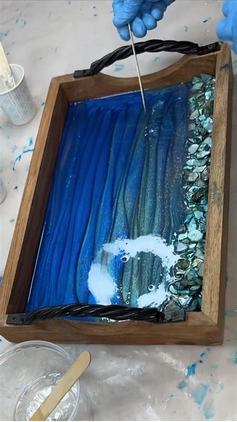 How To Make A Resin And Wood Serving Tray Diy Artofit