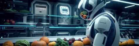 Premium Ai Image Futuristic Bot Exploring Agriculture In Other