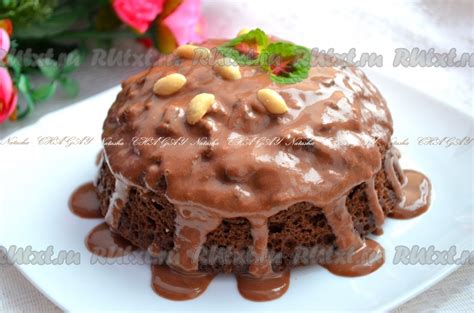 Шоколадный кекс в микроволновке за 3 минуты 11 фото в рецепте