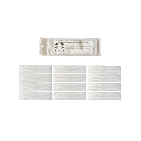 Airbrush Brow Shaping Guides 12pcs — The Secret Beauty Store