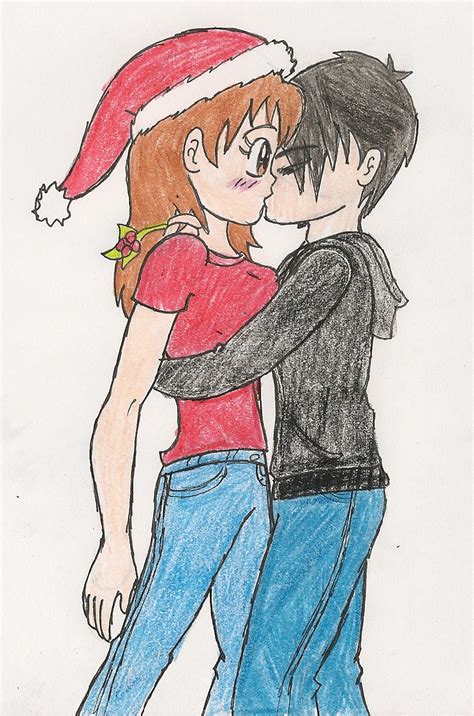 Rq Mistletoe Kiss By Safarithecat On Deviantart