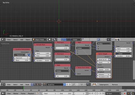 How Do I Make Text Wibbly Wobbly With Animation Nodes Blender Stack