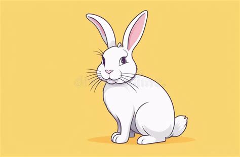 Happy Easter Background Easter Bunny And Egg Generative Ai Stock