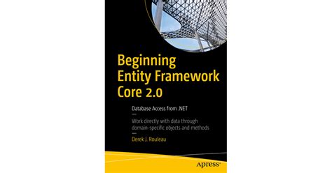 Cover Beginning Entity Framework Core 2 0 Database Access From Net [book]