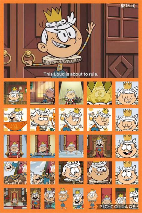 Dukeking Lincoln Loud Of Loch Loud Collage By Frost4556 On Deviantart