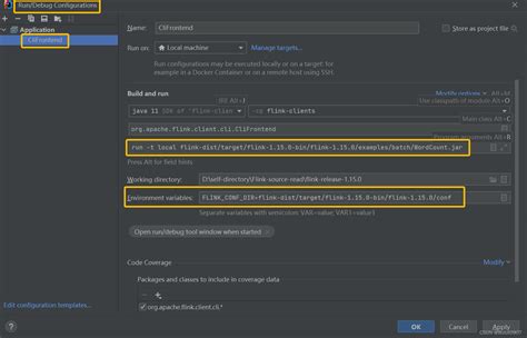 【flink源码篇】flink提交流程之脚本运行过程解析和idea本地调试debugidea中调试flink源码 Csdn博客