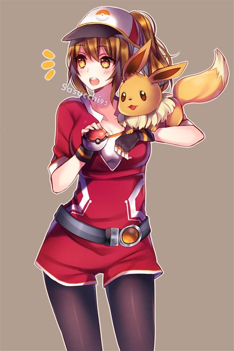 Baseball Caps Pokémon Open Shirt 720p Brunette Long Hair
