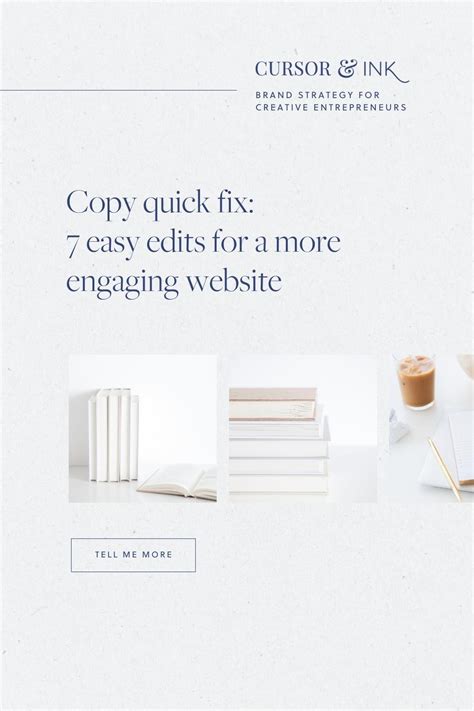 Website Quick Wins Easy Ways To Update Your Website Copy Today Cursor Ink